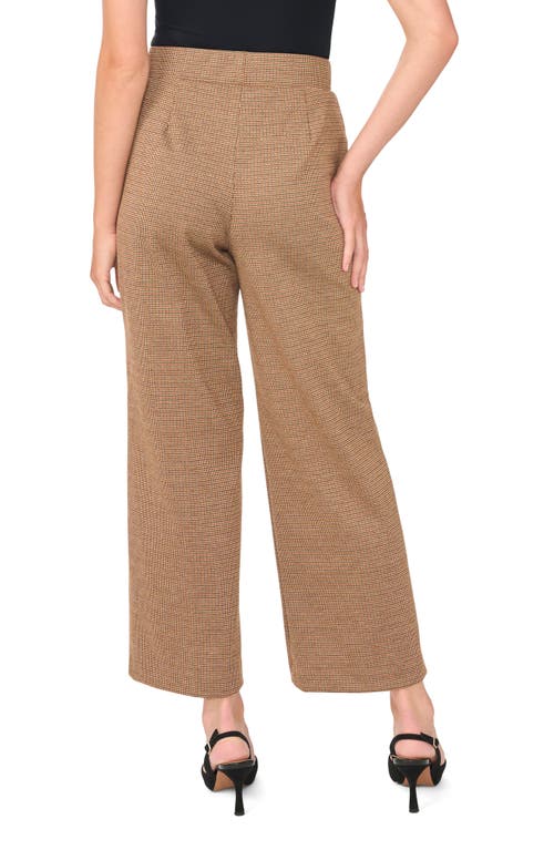 VINCE CAMUTO Vince Camuto Pintuck Front Wide Leg Ankle Pants
